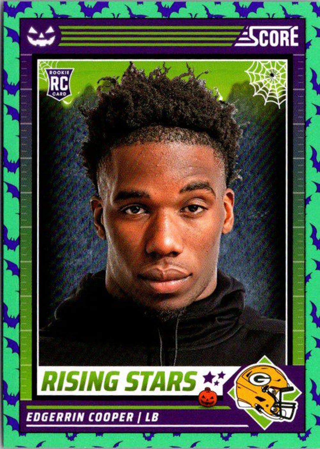 Edgerrin Cooper #18 Green Bay Packers; Rookie - Green Bats; Panini ...