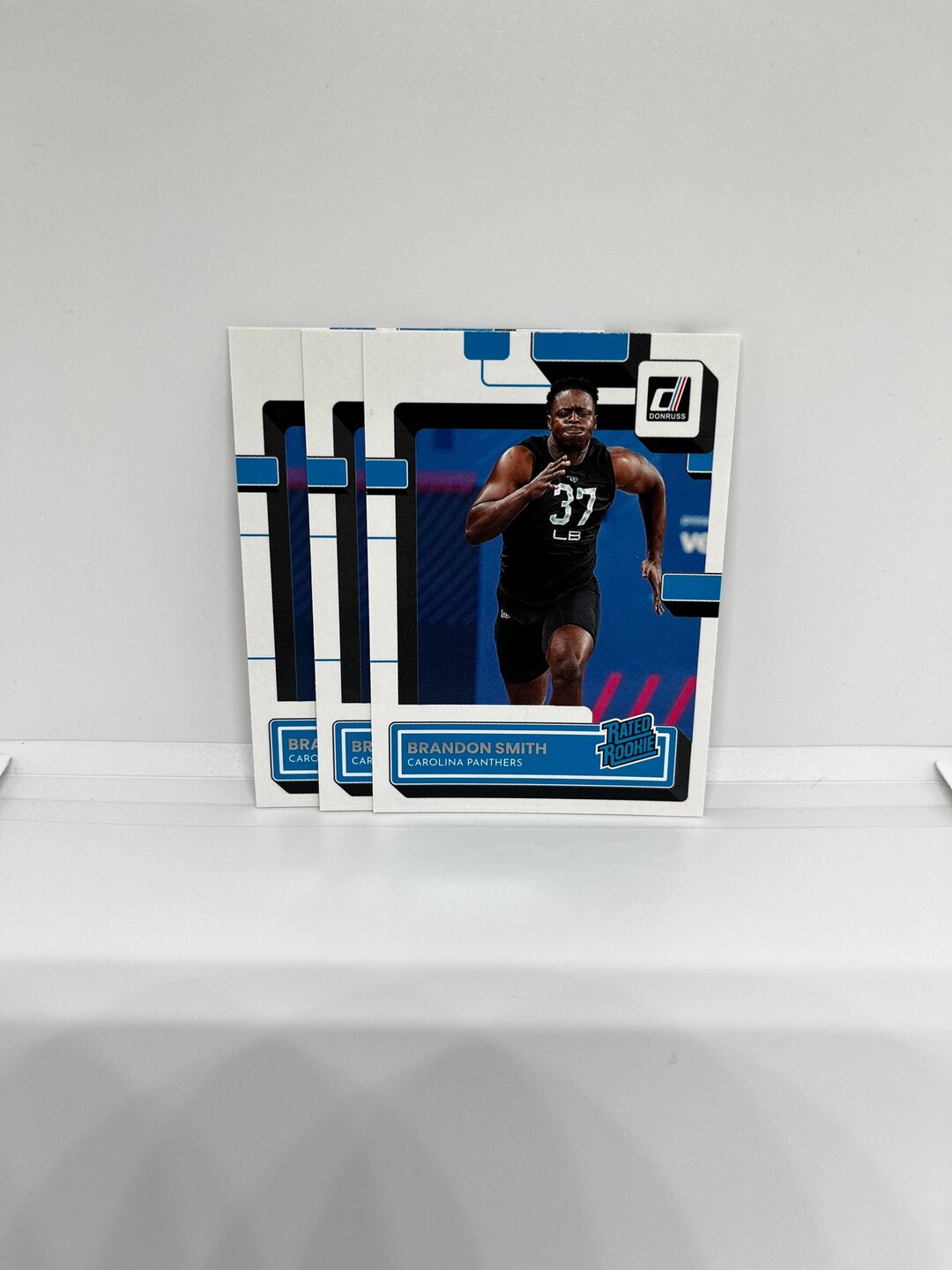 Brandon Smith #395 Carolina Panthers; Rated Rookie; Panini Donruss ...