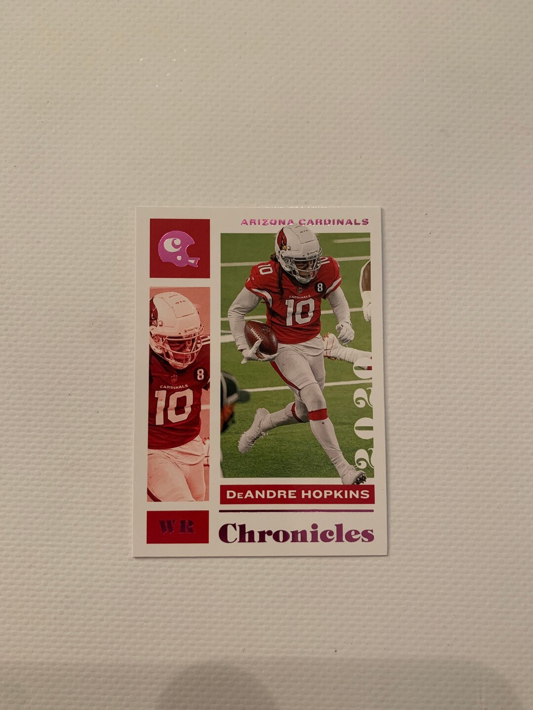 DeAndre Hopkins #2 Arizona Cardinals; Pinke Folien-Basiskarte; Panini ...