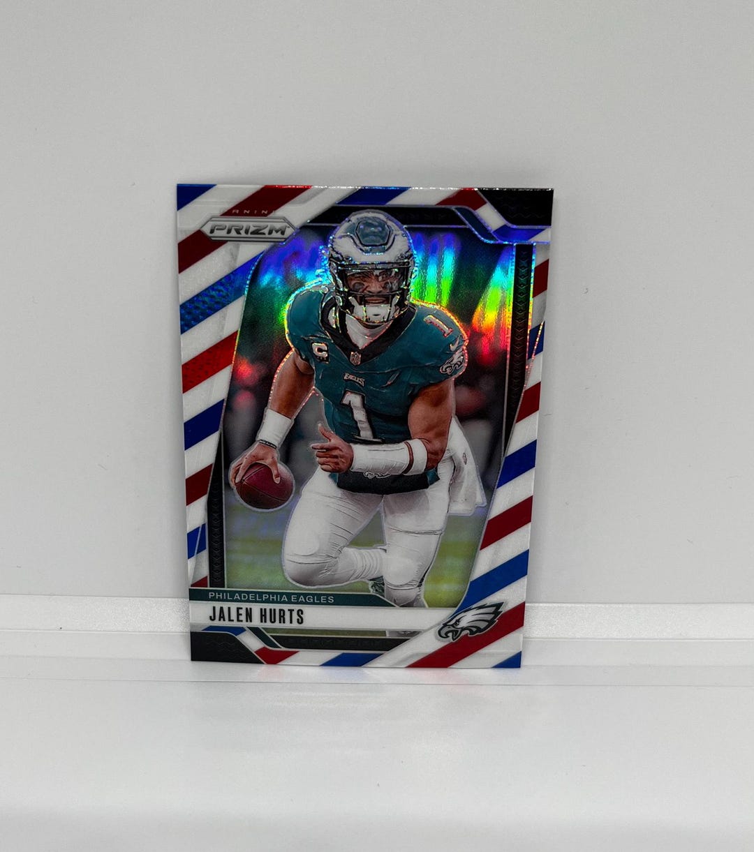 Jalen Hurts #231 Philadelphia Eagles; Red, White, and Blue Prizm ...