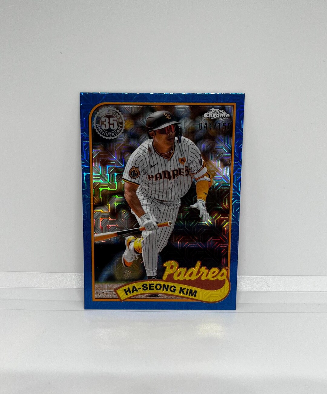 Ha-seong Kim #T89CU74 San Diego Padres; 1989 Insert - Blue Mojo ...