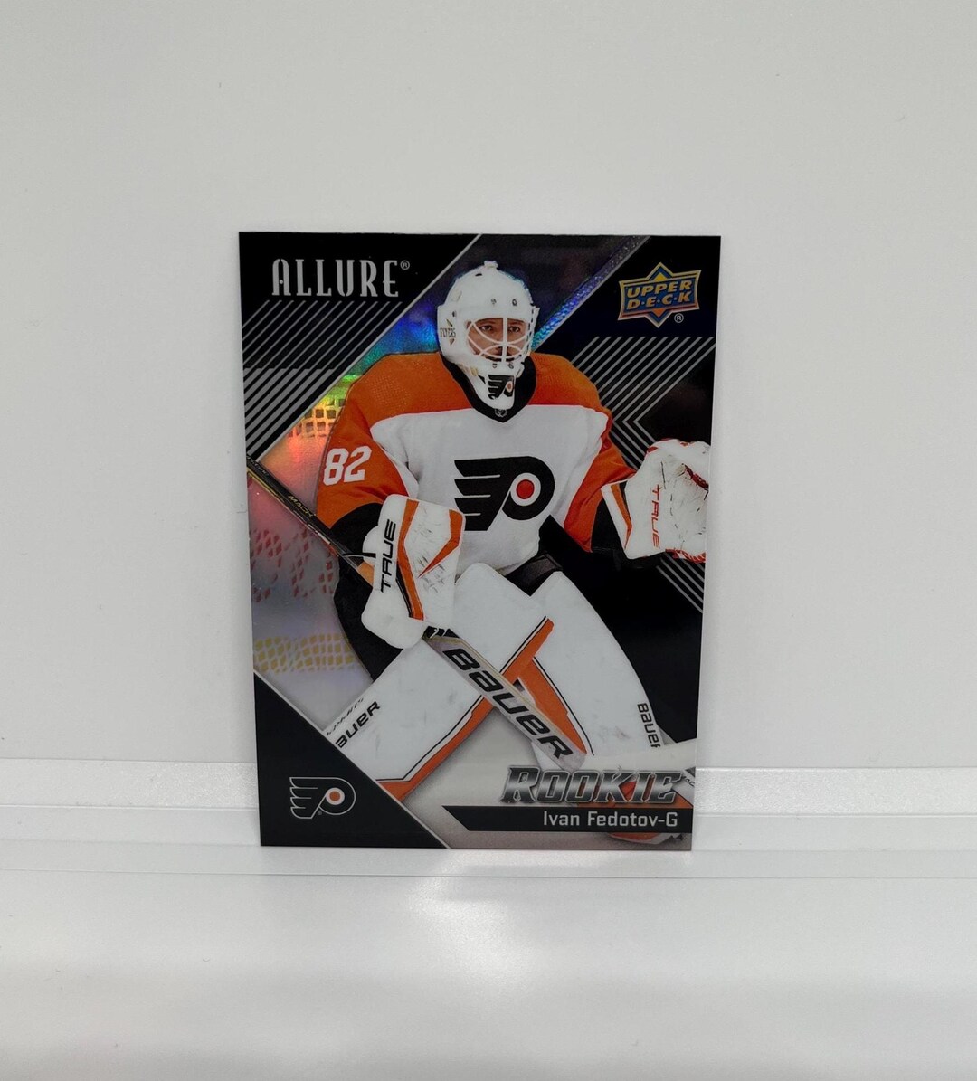 Ivan Fedotov #128 Philadelphia Flyers; Rookie - Black Rainbow Parallel ...