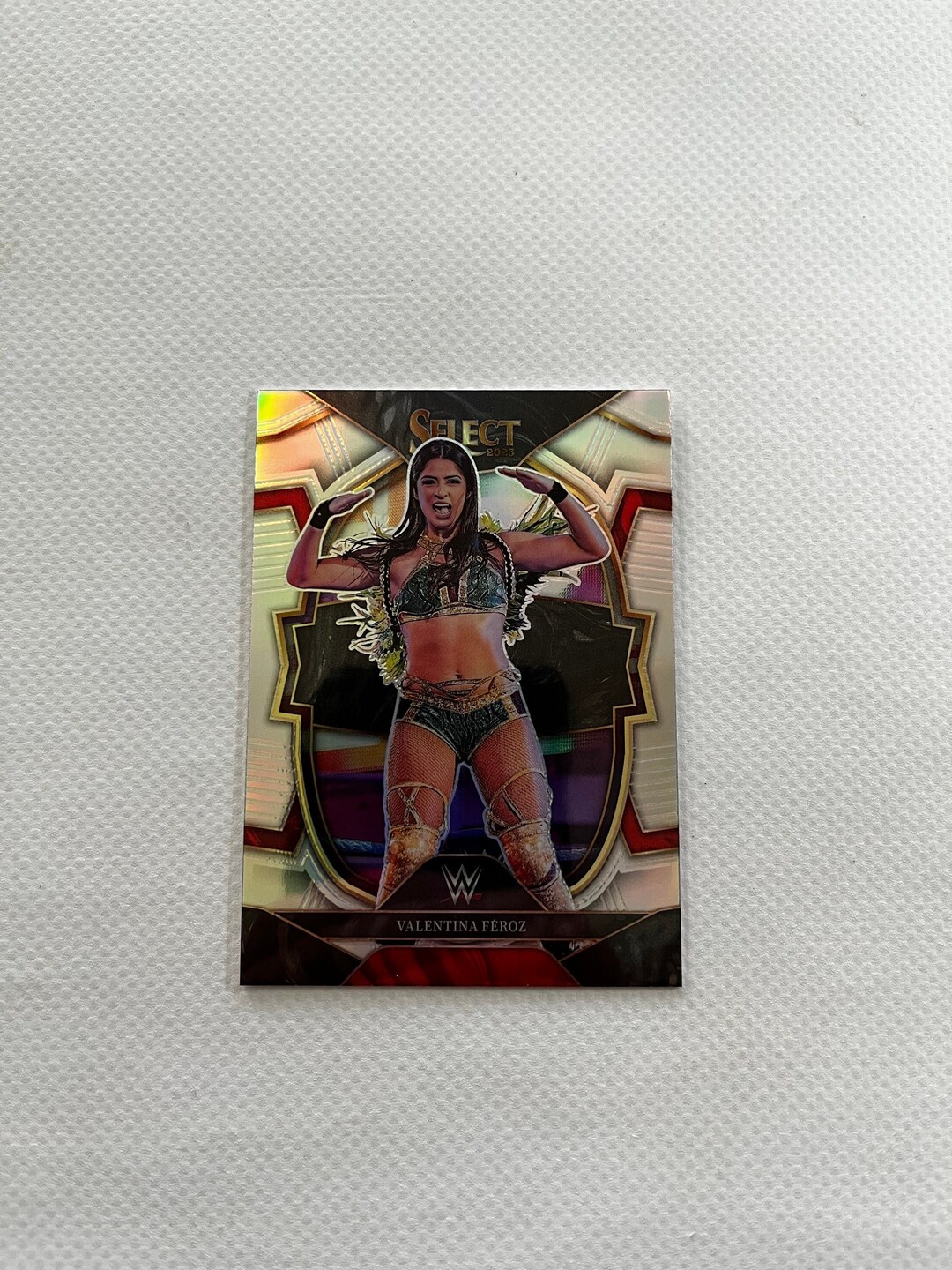 Valentina Feroz #95; Silver Prizm; Panini WWE Select 2023 - Etsy