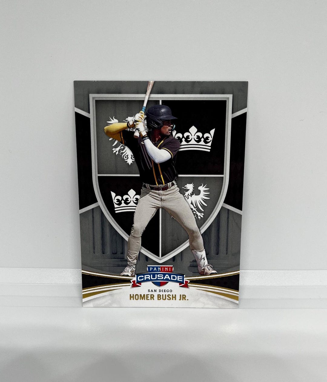 Homer Bush Jr #20 San Diego Padres; Silver Parallel; Panini Crusade ...