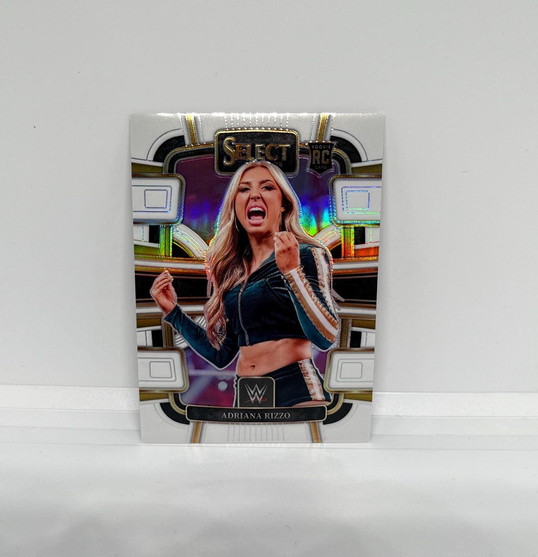 Adriana Rizzo #9; Rookie White Prizm - Numbered 056/125; Panini WWE ...