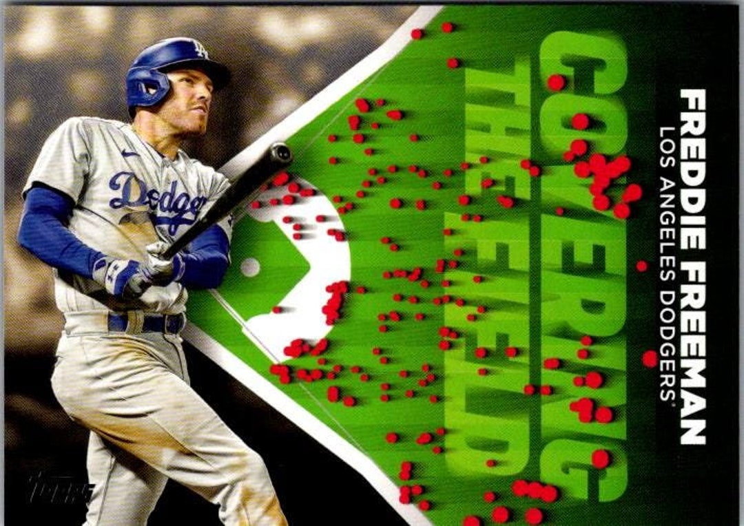 Freddie Freeman #CTF12 Los Angeles Dodgers; Covering the Field Insert ...