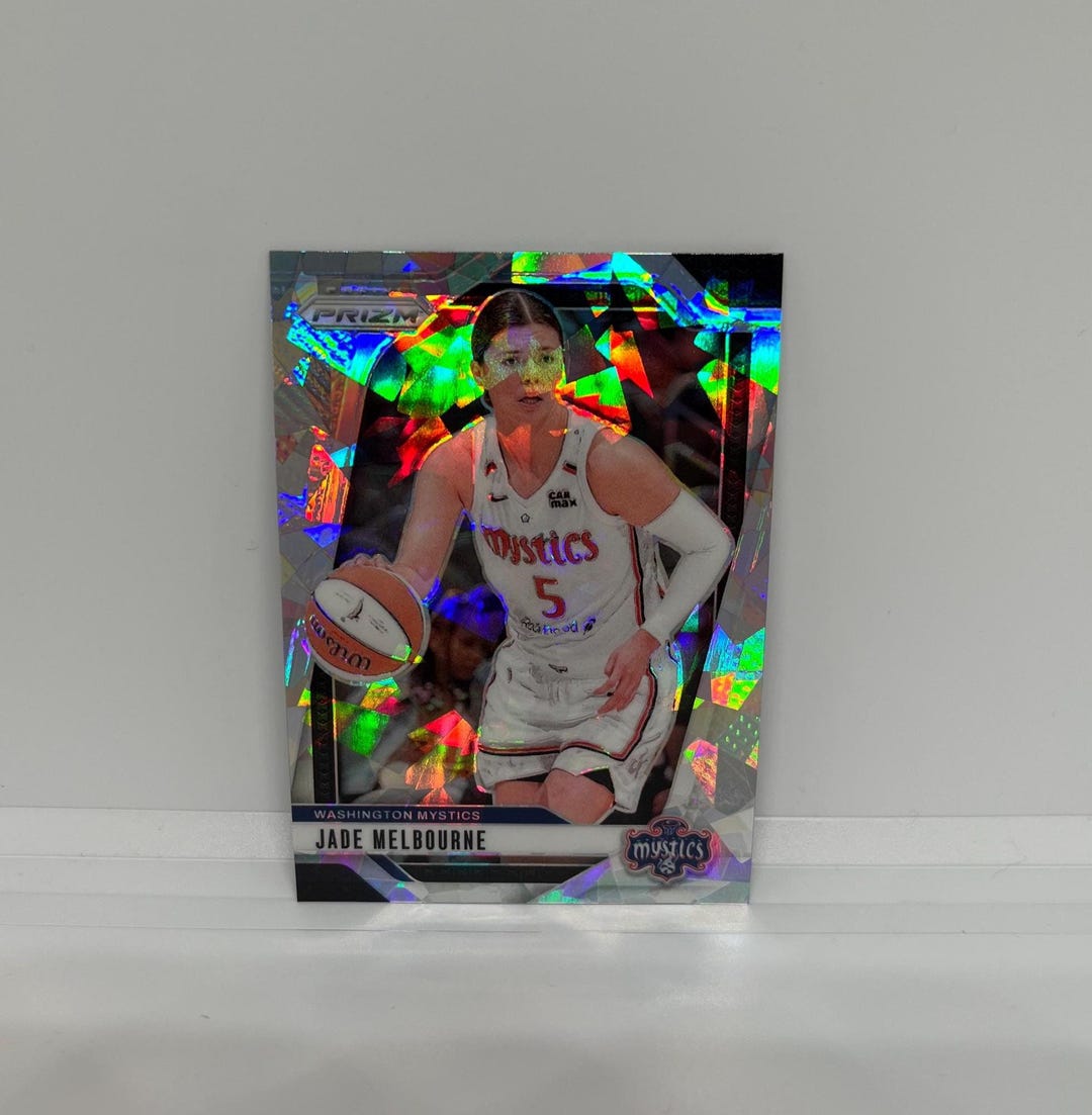 Jade Melbourne #68 Washington Mystics; Cracked Ice Prizm; Panini WNBA ...
