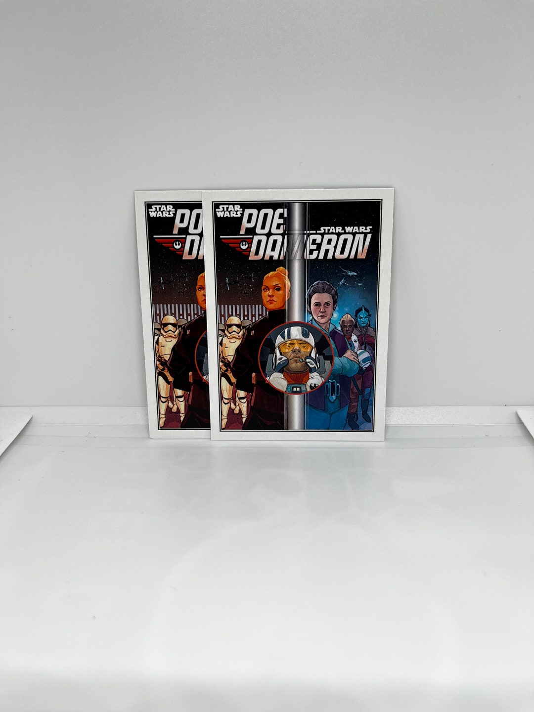 Poe Dameron CC21 Star Wars Comic Cover Art Topps Star Wars Flagship ...