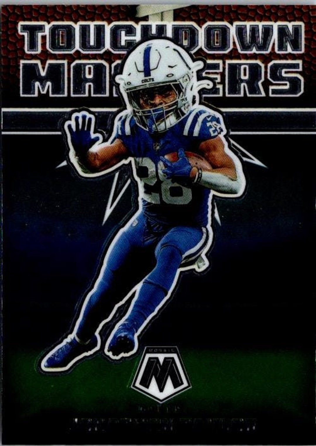Jonathan Taylor #TD11 Indianapolis Colts; Touchdown Masters; Panini ...