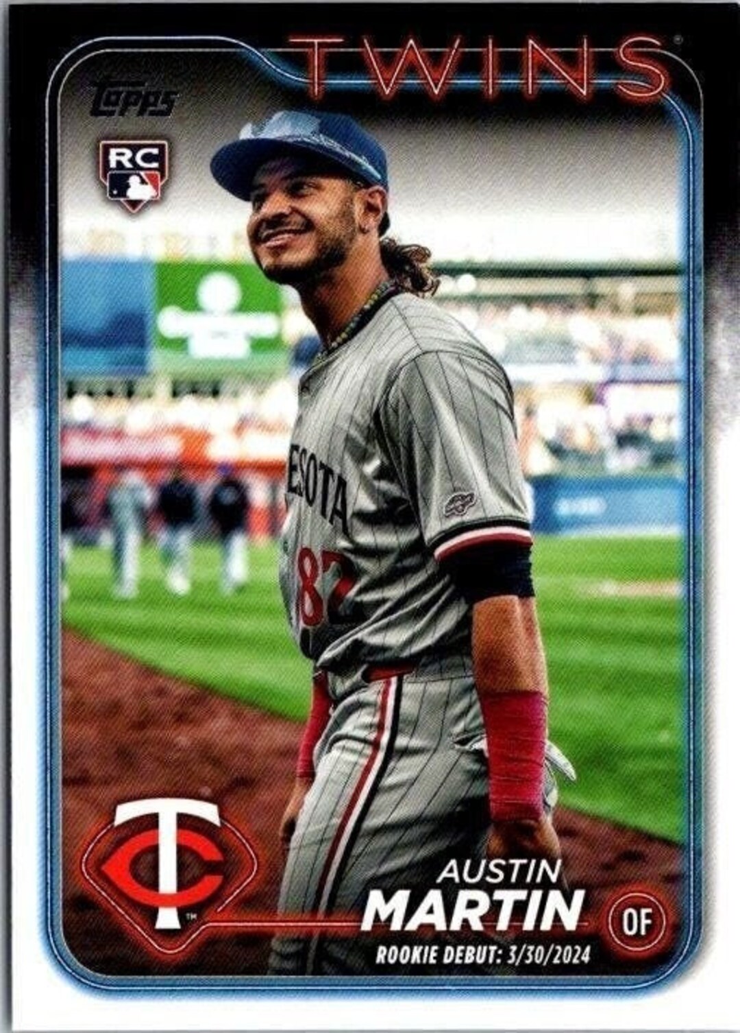 Austin Martin #US114 Minnesota Twins; Rookie Debut; Topps Update ...