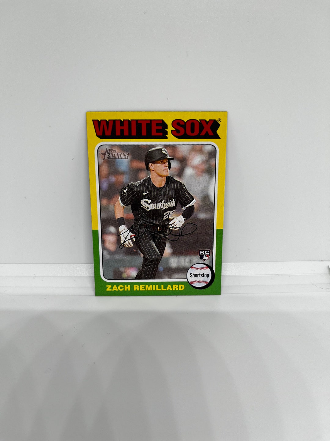 Zach Remillard #402 Chicago White Sox; Rookie; Topps Heritage Baseball ...