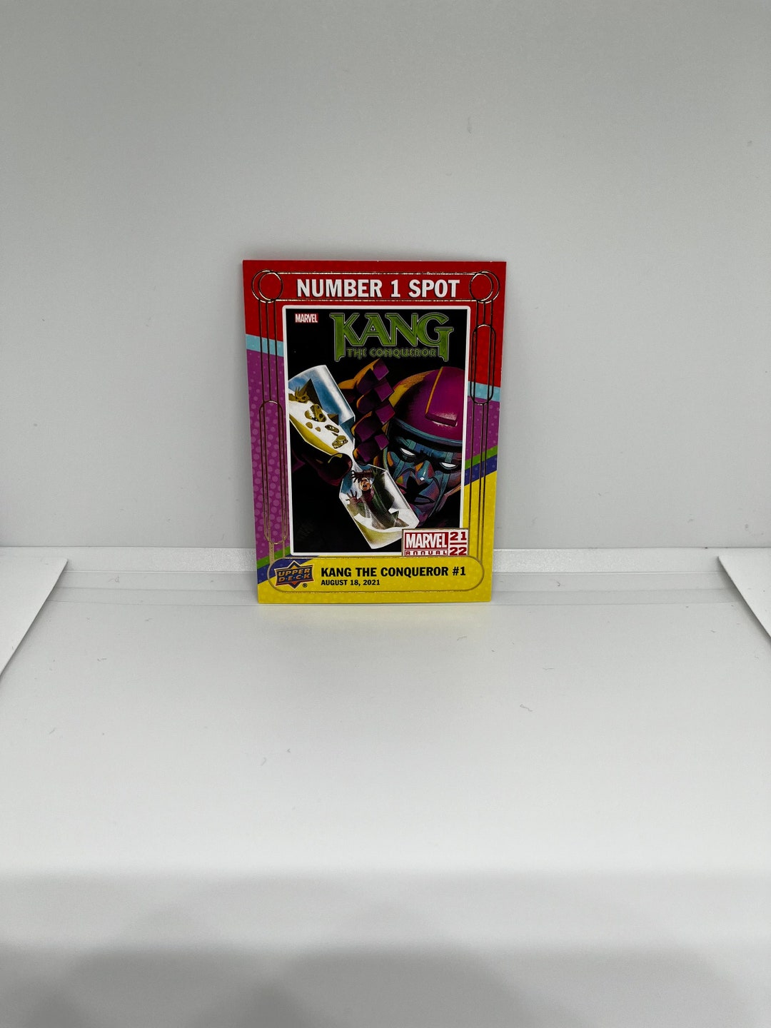Number 1 Spot #N1S-2; Number 1 Spot Kang Insert; Upper Deck Marvel ...