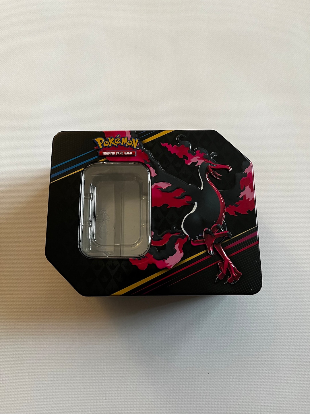 Pokemon Crown Zenith Galarian Moltres Collectors Card Tin Box (normal ...
