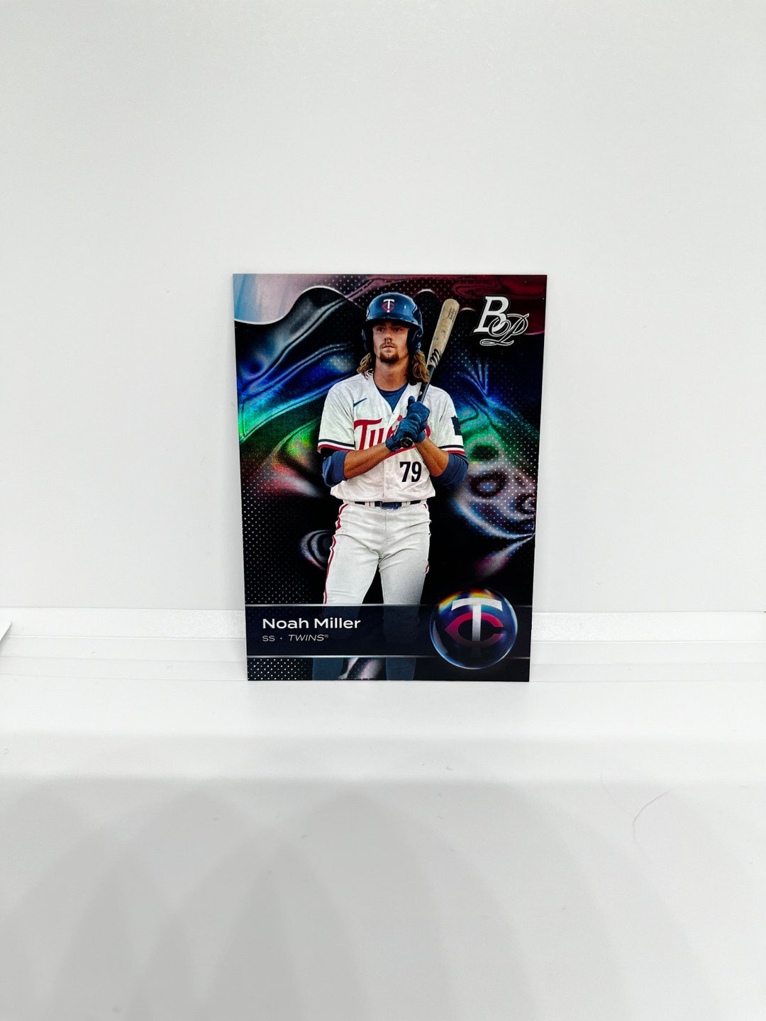 Noah Miller #TOP34 Minnesota Twins; Prospect Insert; Topps Bowman ...