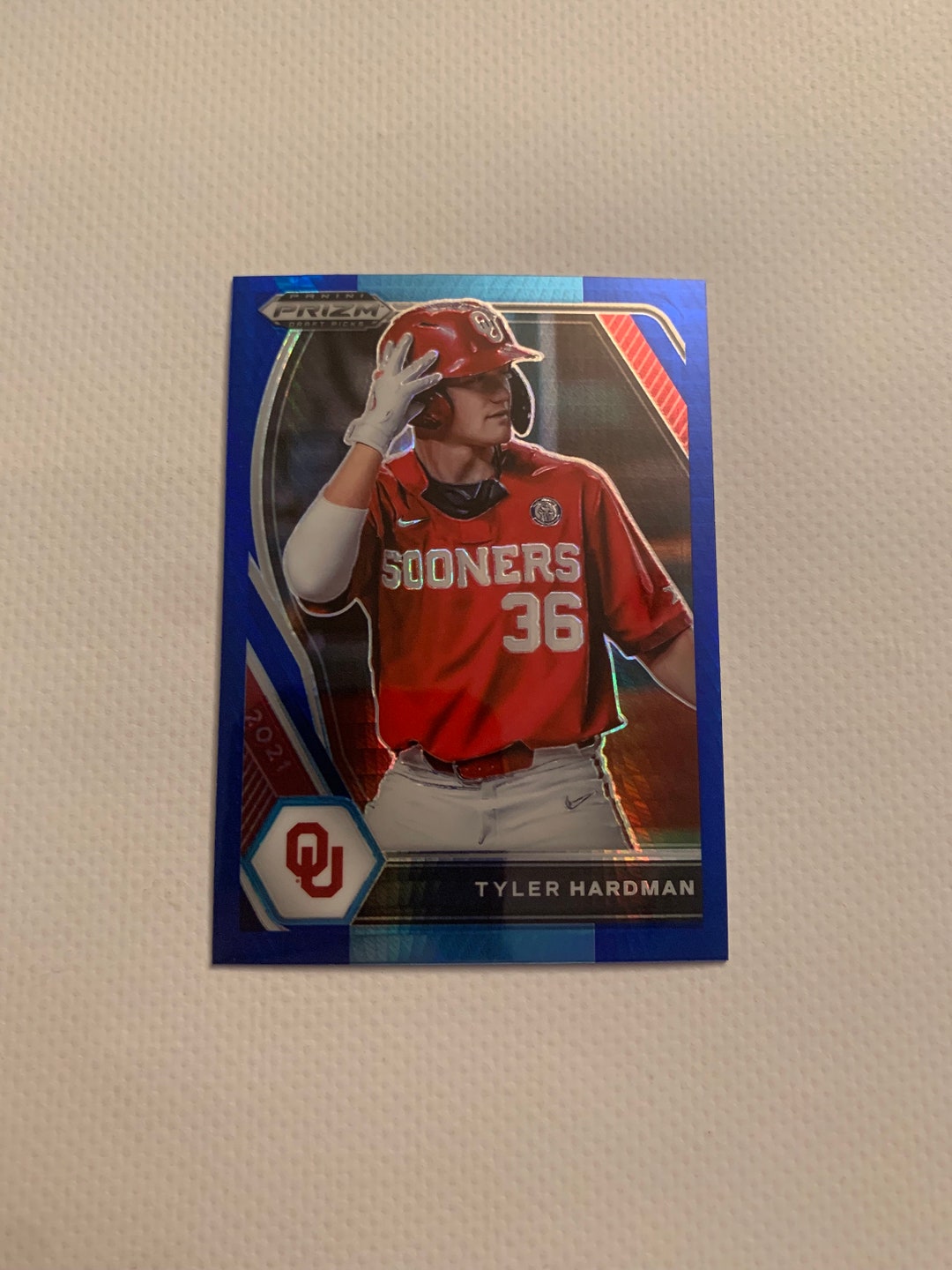 Tyler Hardman #PDP153 New York Yankees; Blue Prizm; Panini Prizm Draft ...