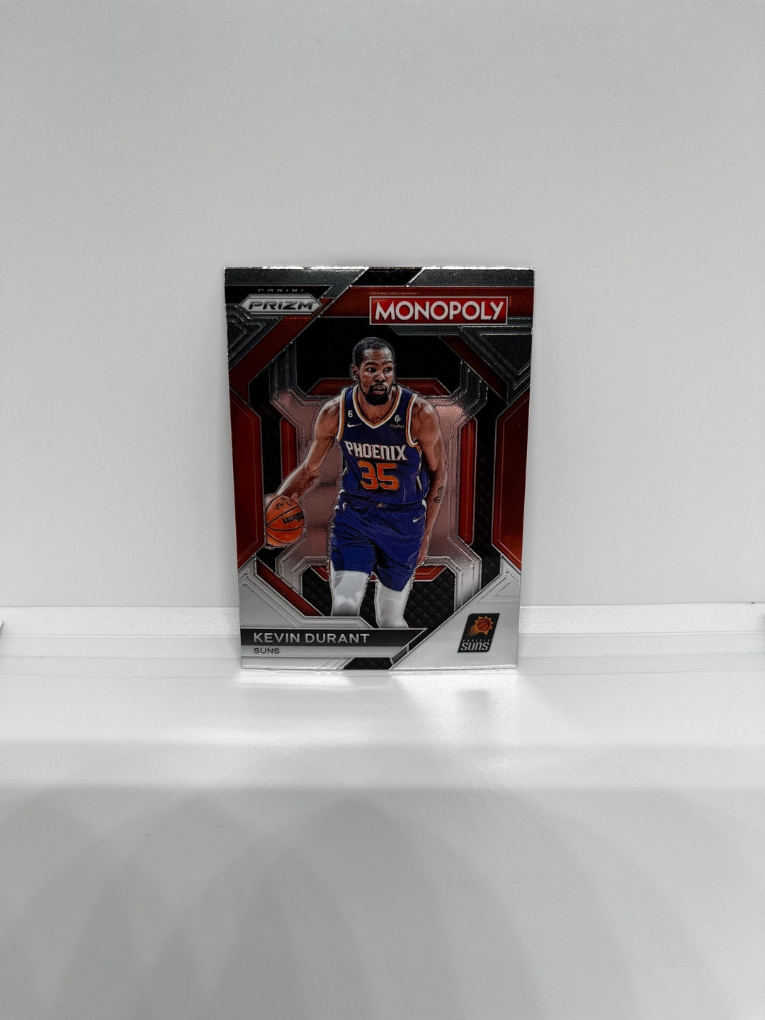 Kevin Durant PS6 Phoenix Suns Insert Panini Prizm Basketball Monopoly ...