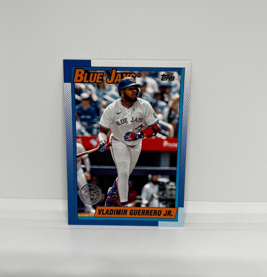 Vladimir Guerrero Jr #T9012 Toronto Blue Jays; 1990 Insert; Topps ...