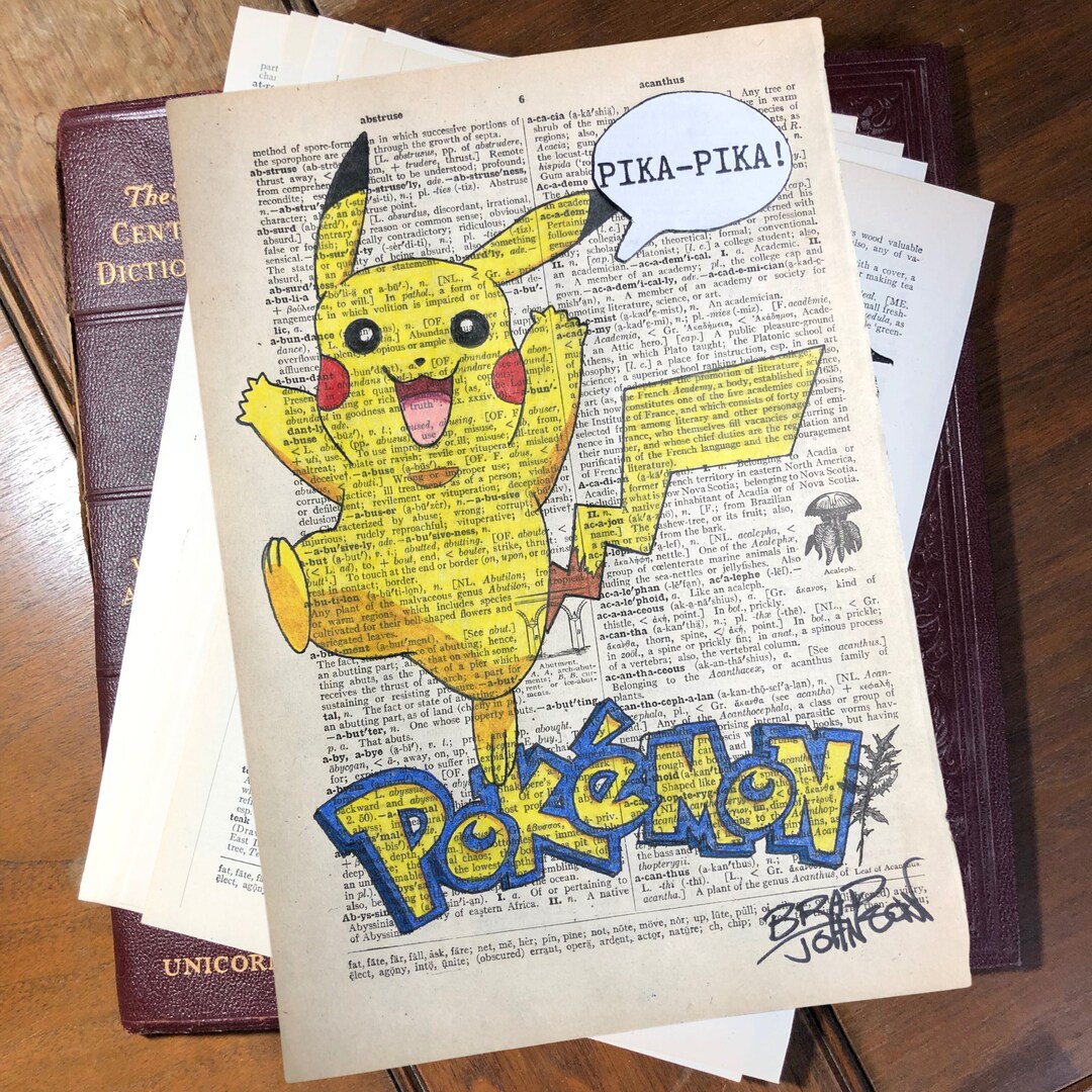 Anime Manga Original Pokemon Art Pop Art Gifts Geek Decor Mid Century ...