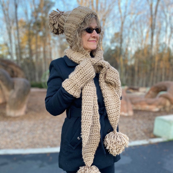 Hat Scarf Combo - Etsy