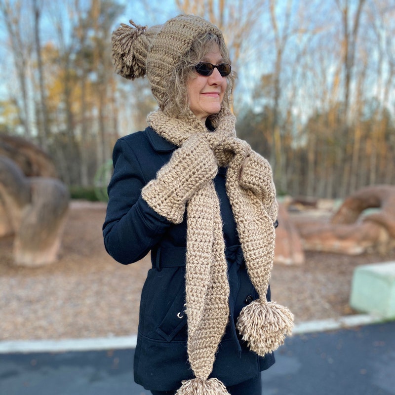 Hat Scarf Combo - Etsy