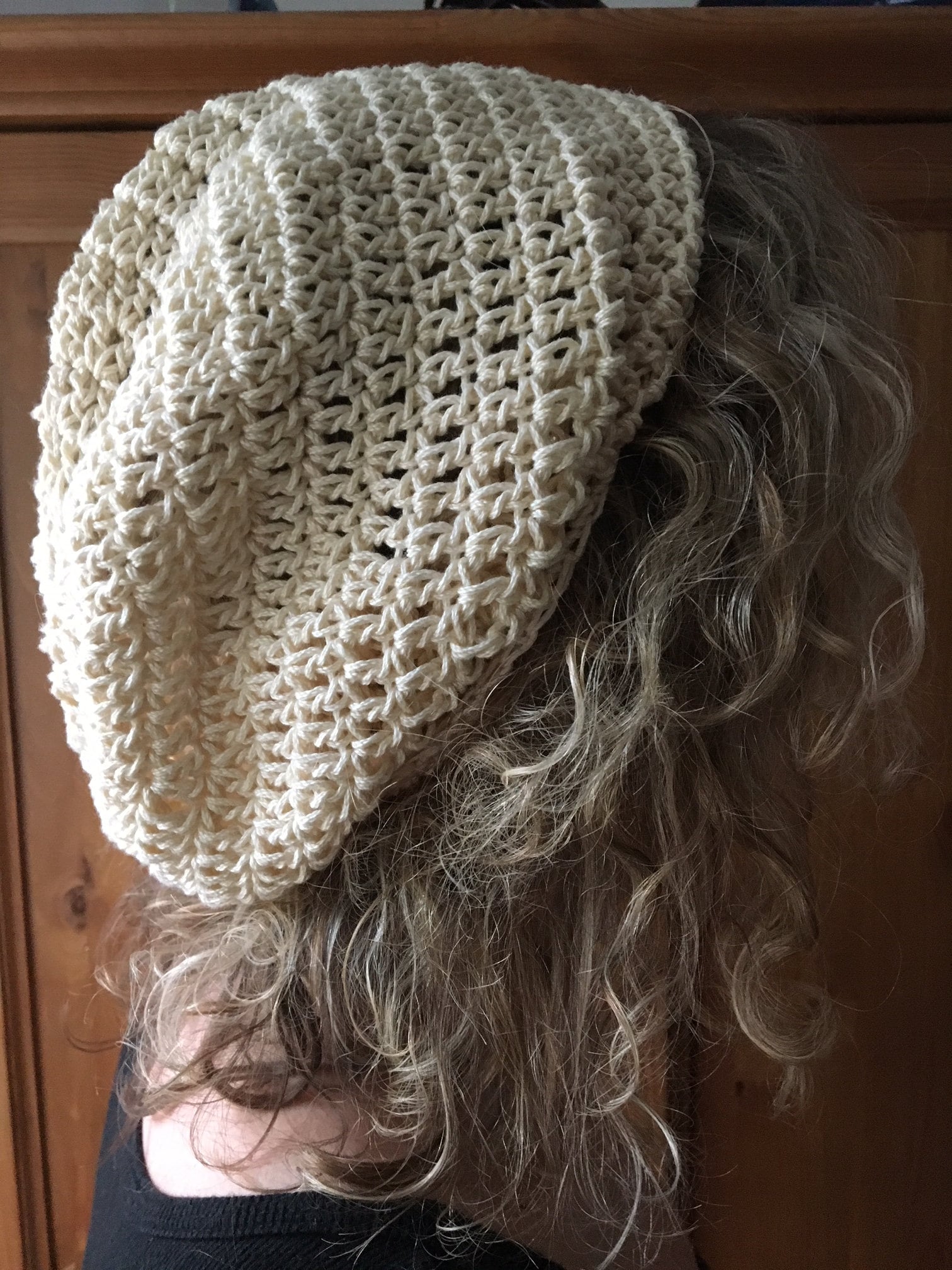 Crochet Slouchy Hat Pattern Easy Crocheted Hat Pattern - Etsy