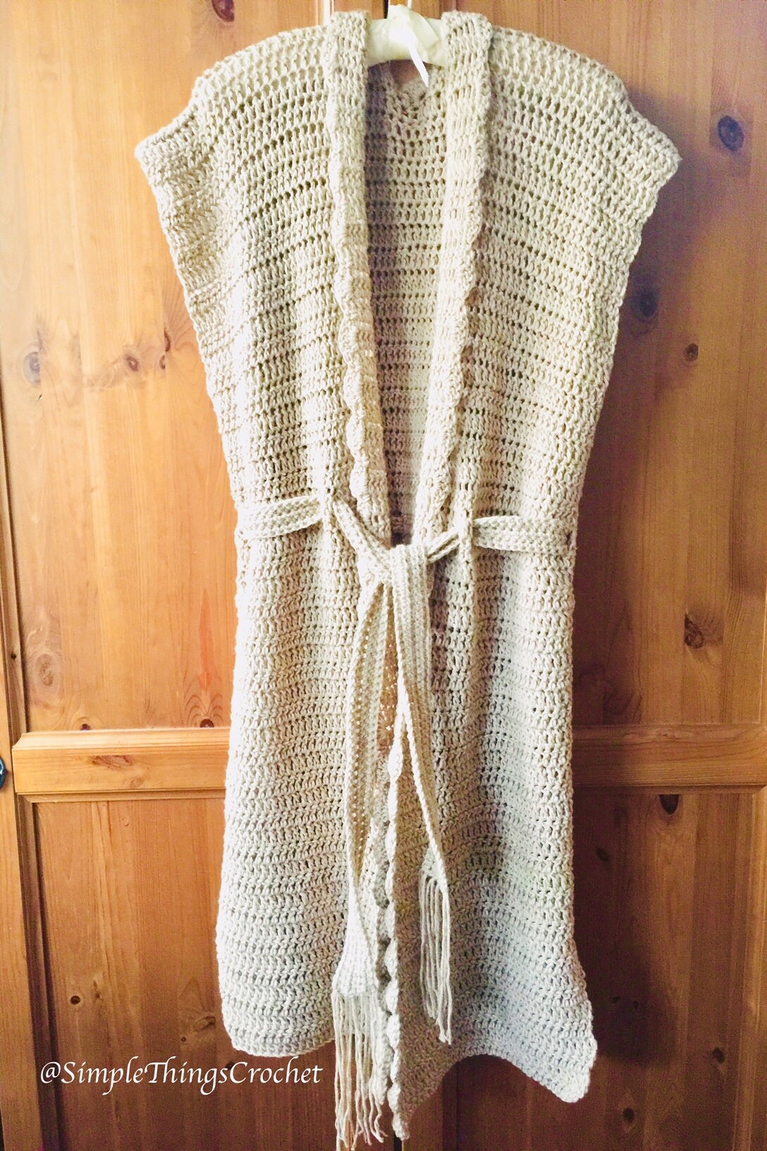 Crochet Vest Pattern for Women Vintage Mod Vest Crochet | Etsy