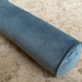 Blue Bolster Velvet Cover, Blue Velvet Pillow, Blue Cyclinder Pillow ...