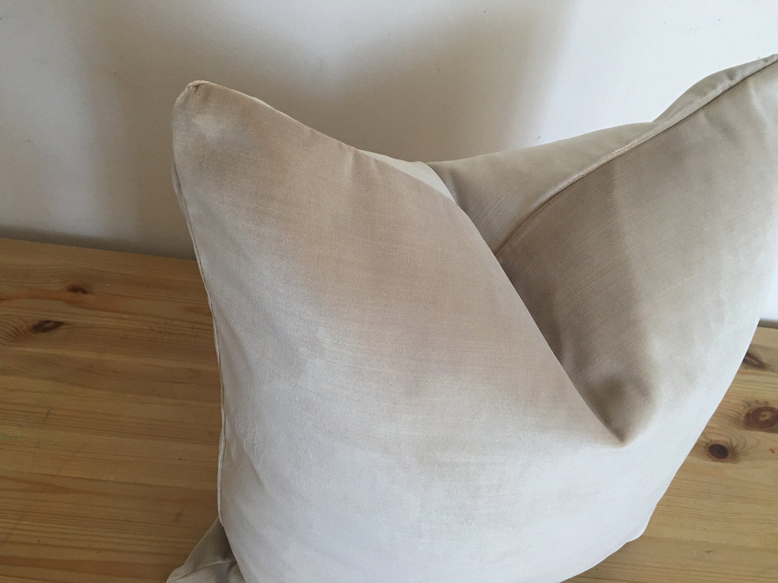 Stone Velvet Pillow Cover Sand Pillow Neutral Pillow - Etsy
