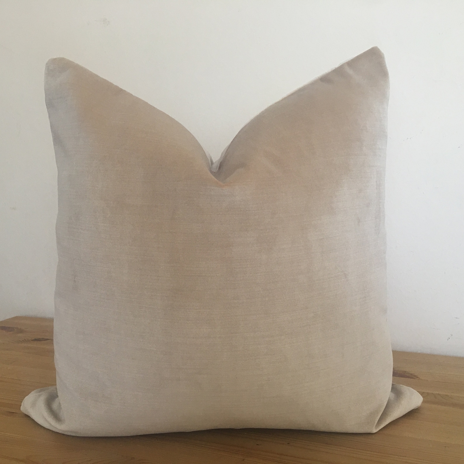 Stone Velvet Pillow Cover Sand Pillow Neutral Pillow - Etsy
