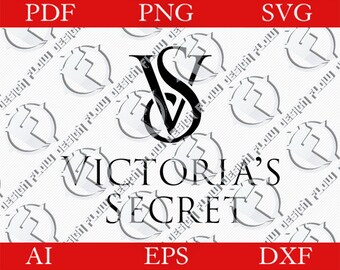 Victoria secret logo | Etsy