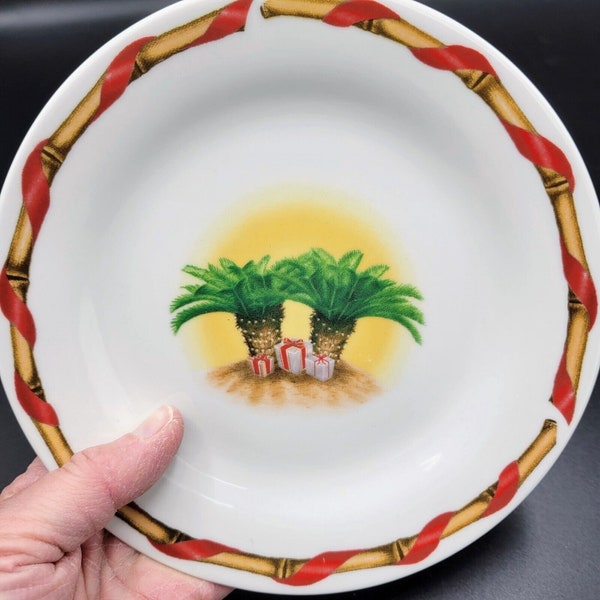 Palm Tree Dinnerware - Etsy