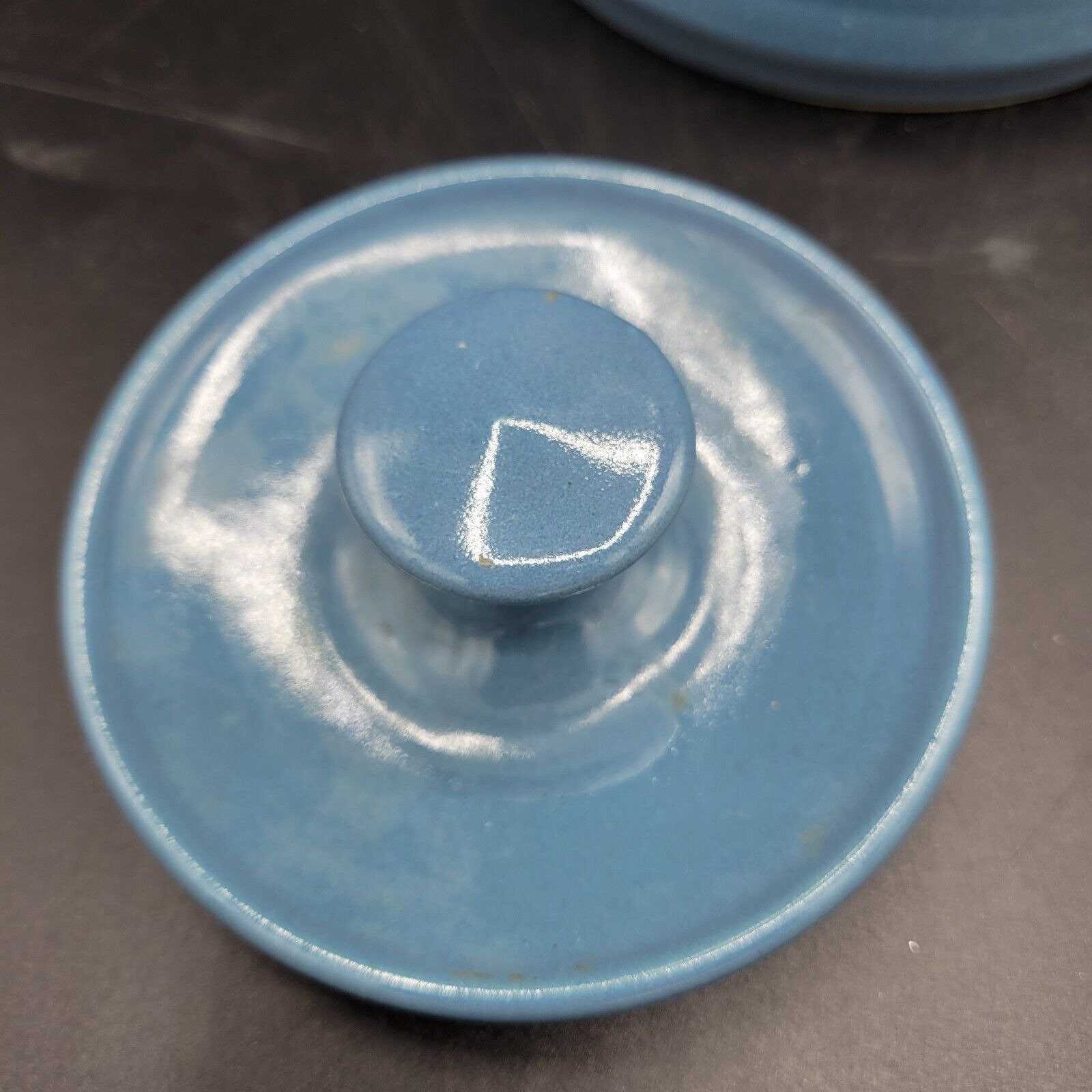 Cornflower Blue Country Studio Art Pottery Cannister With Lid - Etsy
