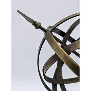 Brass 11" Armillary With Arrow Nautical Decorative Globe Piece ...