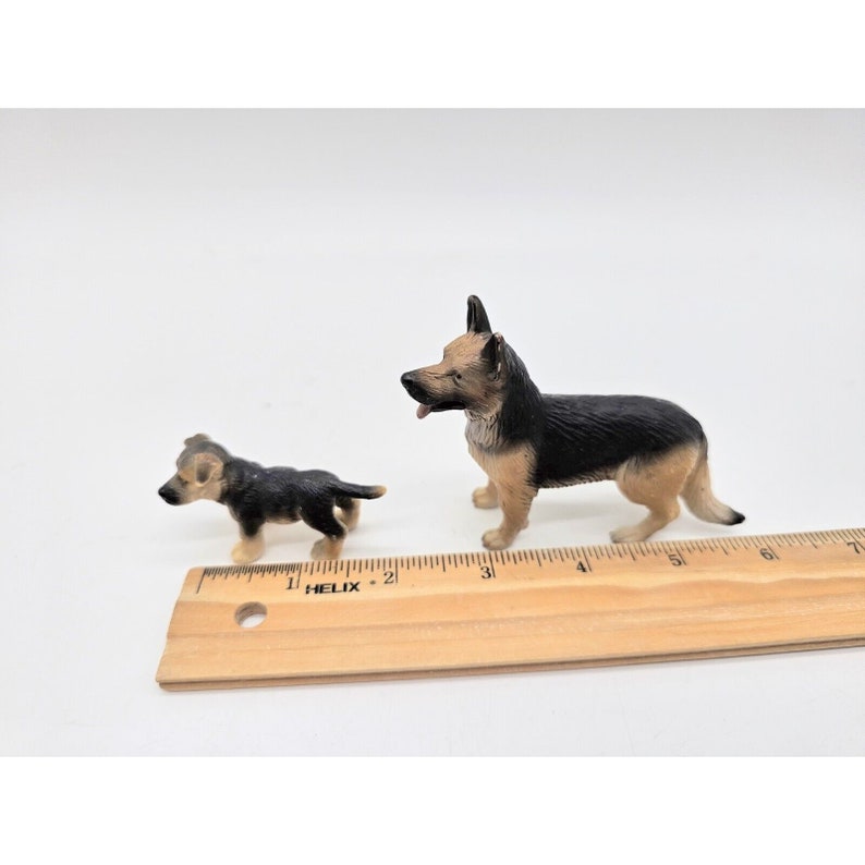 Vintage Schleich Dog Pack Lot of 6 Dogs German Shep, Border Collie, Lab ...