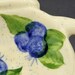 Sk Pottery Blueberries Handpainted Tea Bag/ Lemon Wedge Holders Set of ...