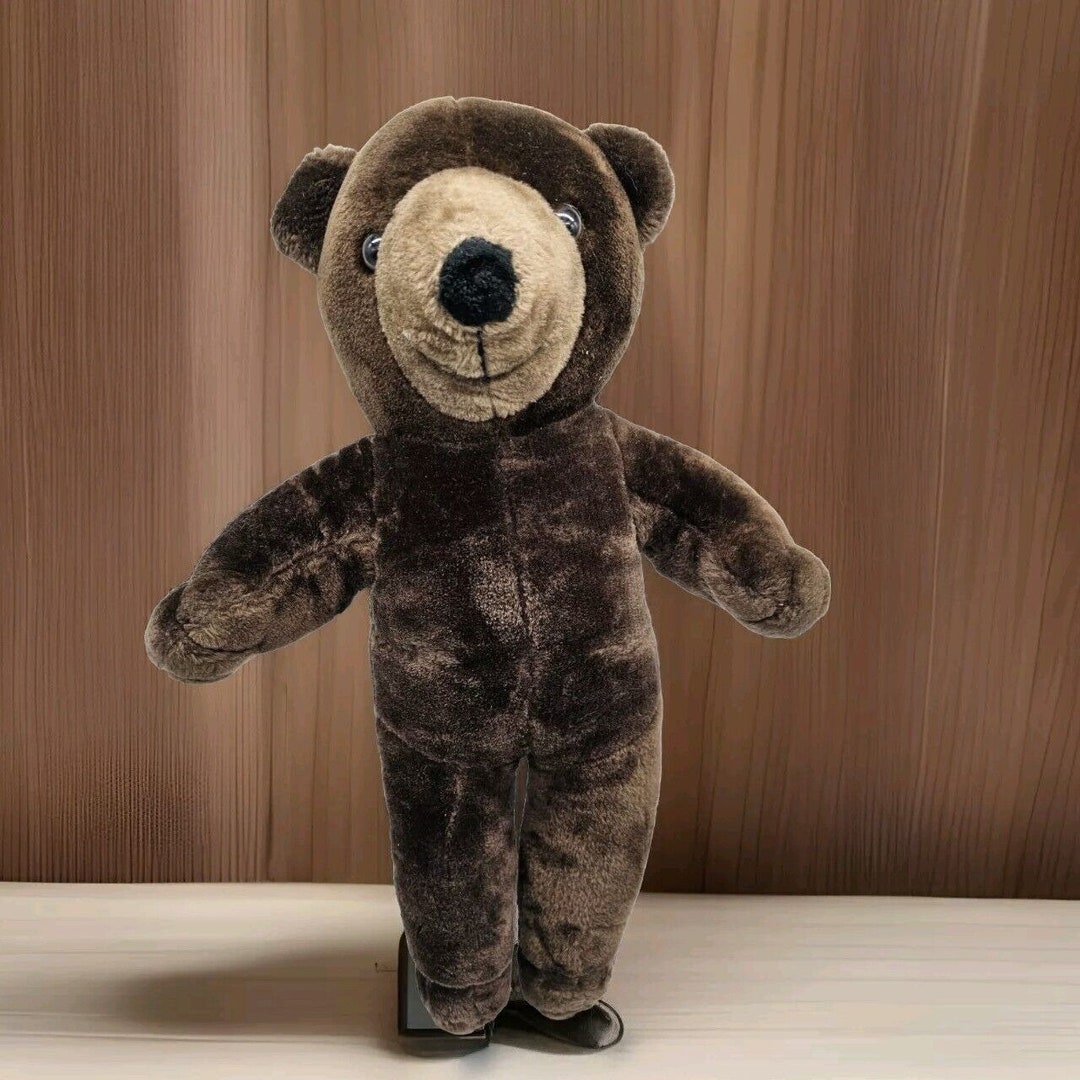 Vintage 1980's J.J. Wind Inc Patriot Bear Teddy Bear 18" Plush Standing ...