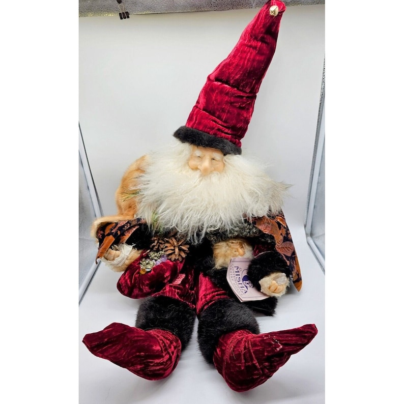 OOAK Collectible Artisan Santa Elf Handmade by Misha Contemporary Dolls ...