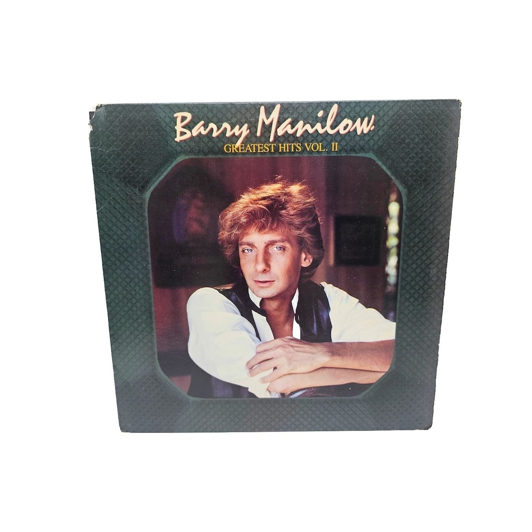 Barry Manilow Greatest Hits Vol.ii Vinyl Record I Can't Smile Without ...