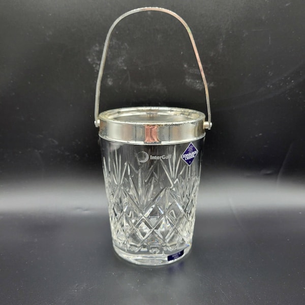 Crystal Ice Bucket With Handles - Etsy