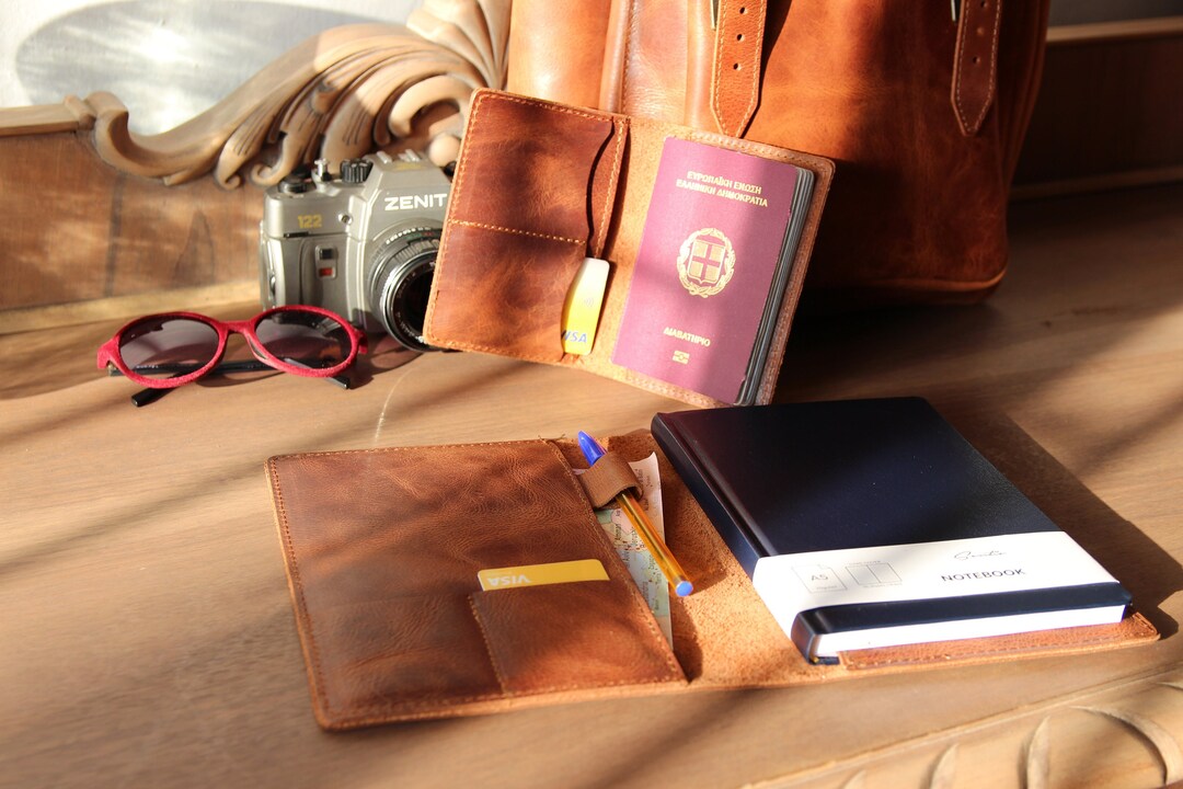 Personalized Leather Notebook Cover: Refillable Full Grain A5 Journal ...