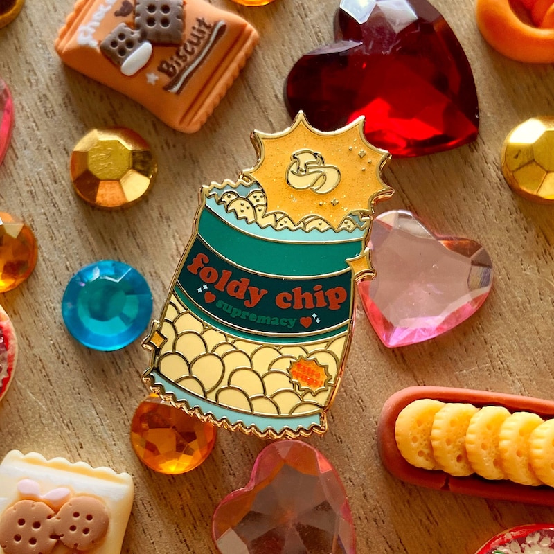 Snack Pin - Etsy