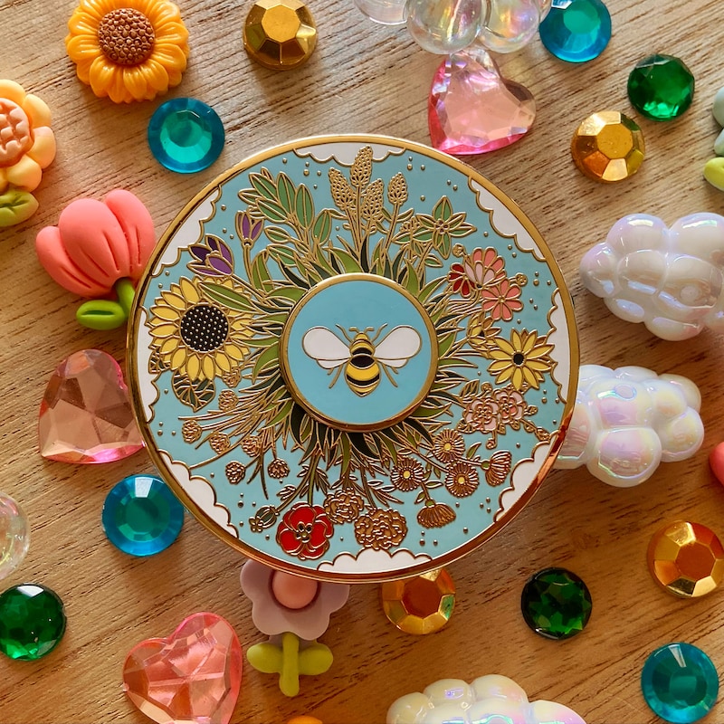 Bee Lapel Pin - Etsy