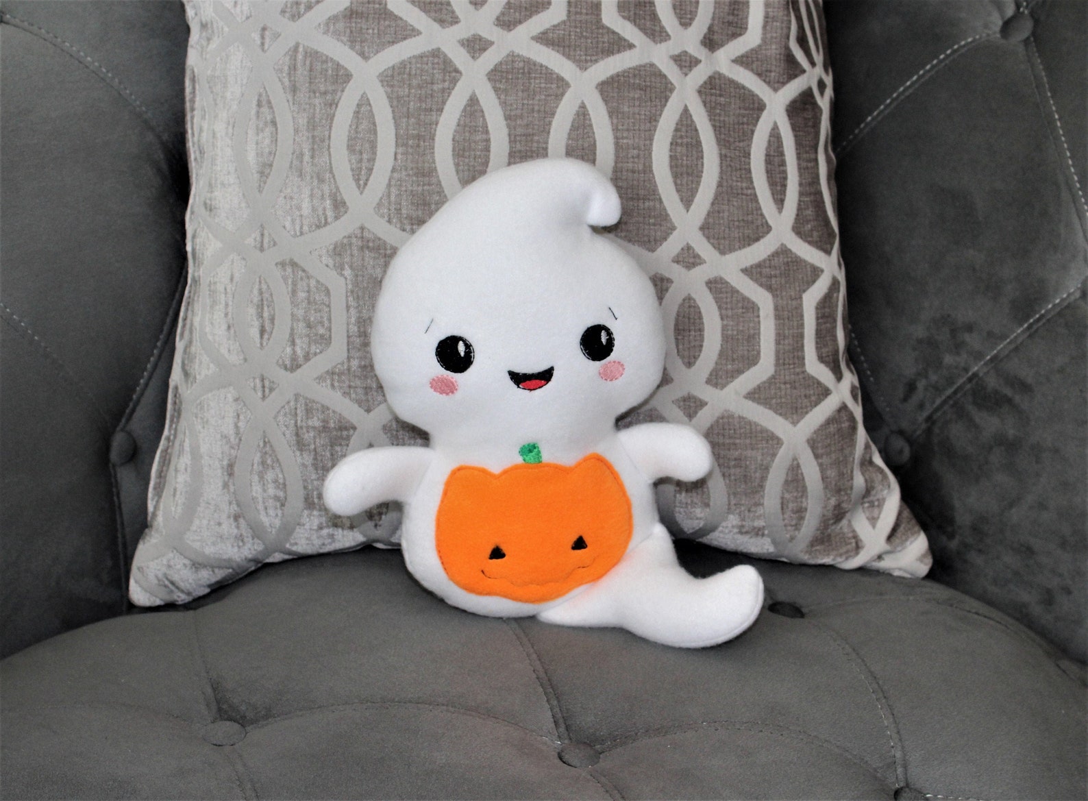 Halloween Ghost Plush Stuffed Decor Ghost Plushie Toy - Etsy