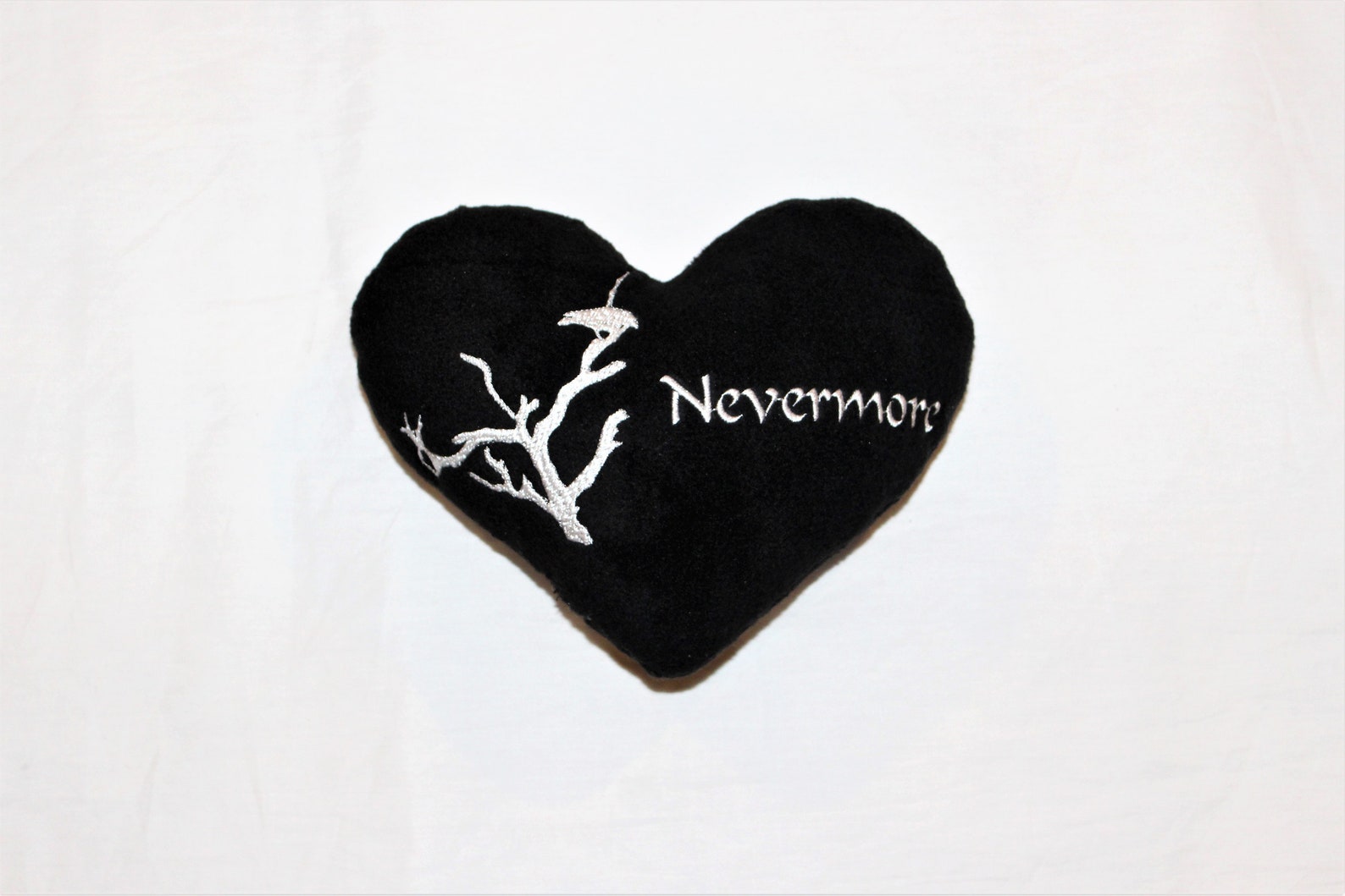 Edgar Allen Poe the raven nevermore gothic heart shaped | Etsy