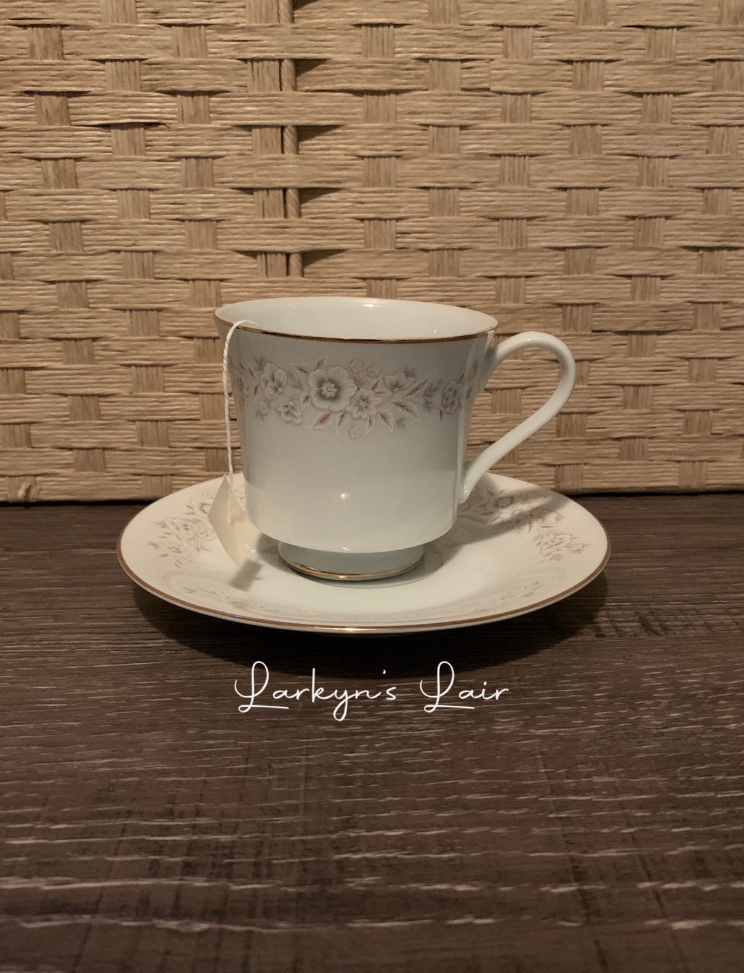 You've Been Poisoned Tea Cup & Saucer Set Dainty Flowers Skulls Gothic ...