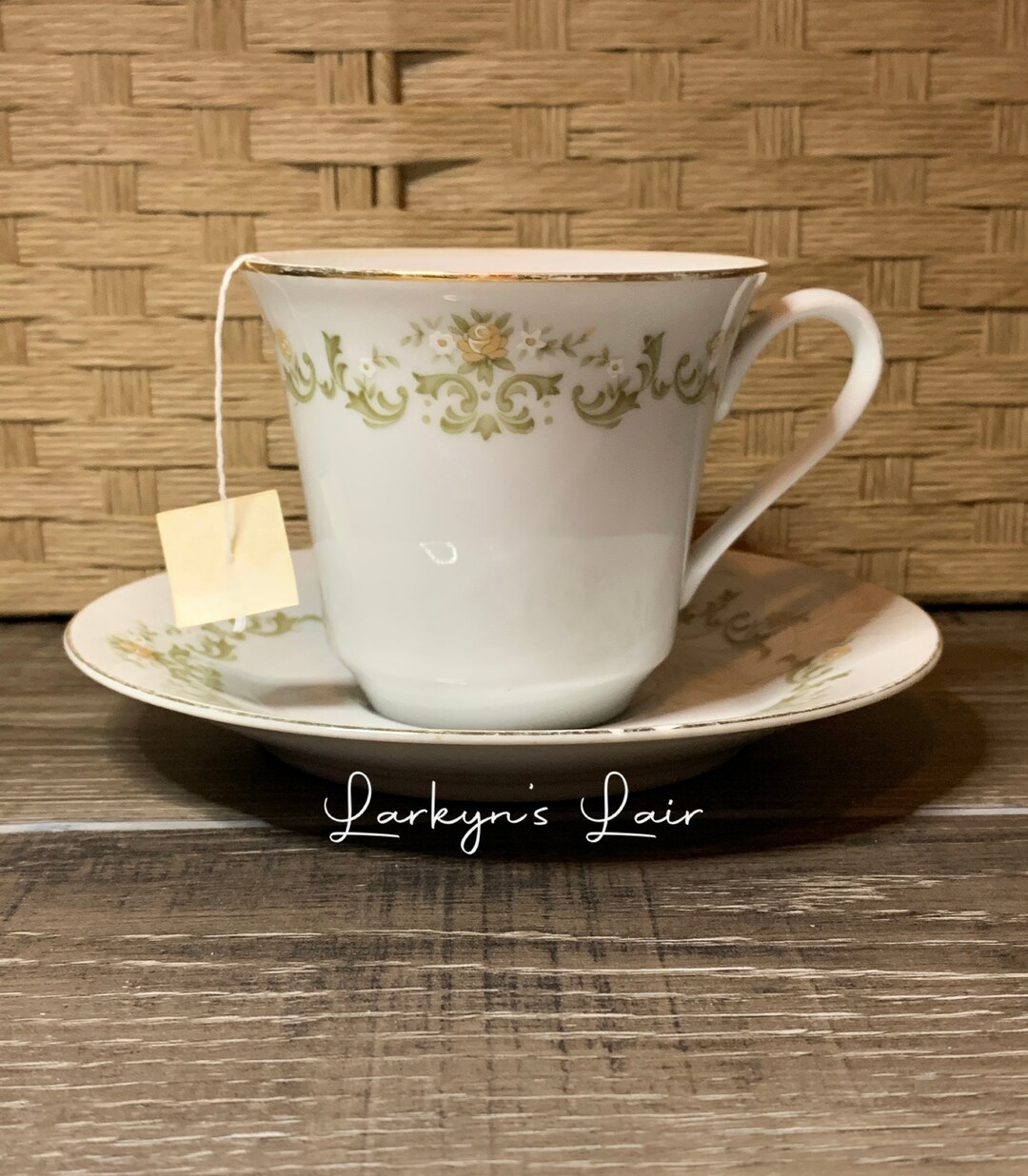 You've Been Poisoned Tea Cup & Saucer Set Dainty Flowers Skulls Gothic ...