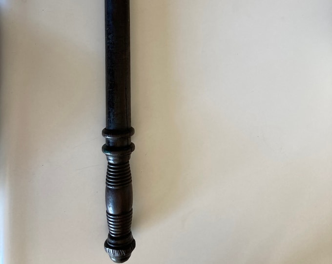 Antique Chicago Police Nightstick Baton Night Stick Bat Wood Bobby Club ...