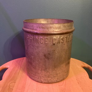 Antique Metal Ice Cream Container - Etsy