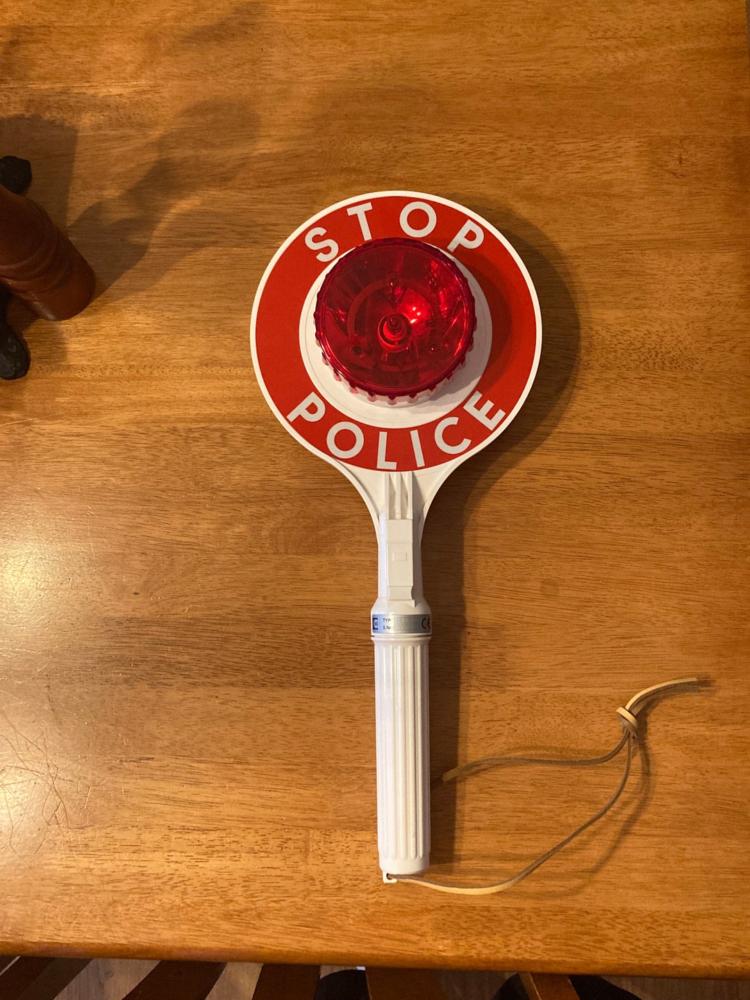 Vintage Police Wand Traffic Stop Light Sign - Etsy