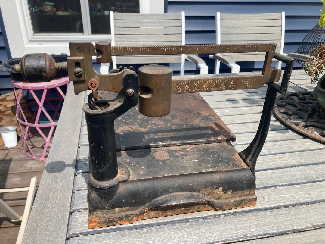 Antique Buffalo Scale Co Mercantile Store Hardware Counter Cast Iron ...